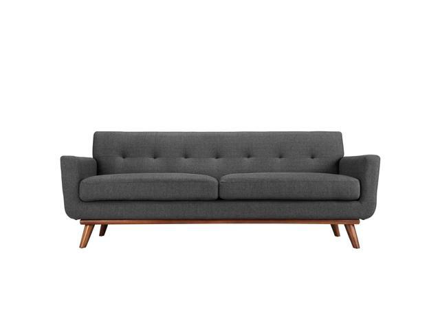 Click here for Engage Upholstered Fabric Sofa - Gray prices