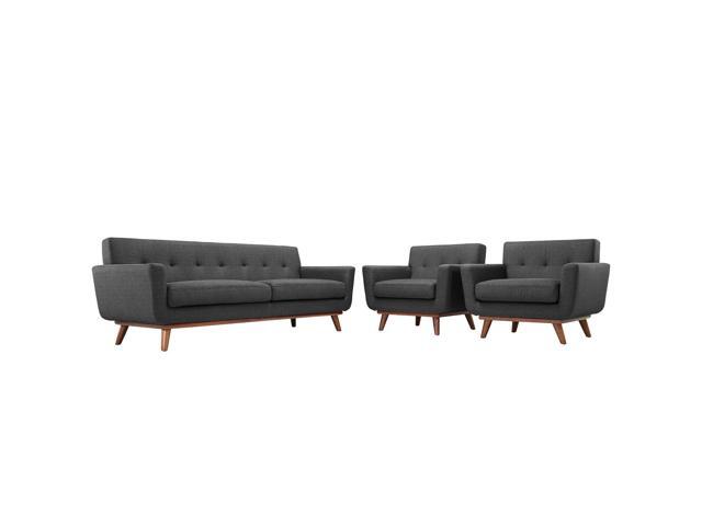 Click here for Engage Armchairs and Sofa Set of 3 - Gray prices