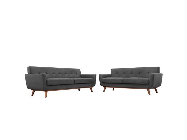 Click here for Engage Loveseat and Sofa Set of 2 - Gray prices