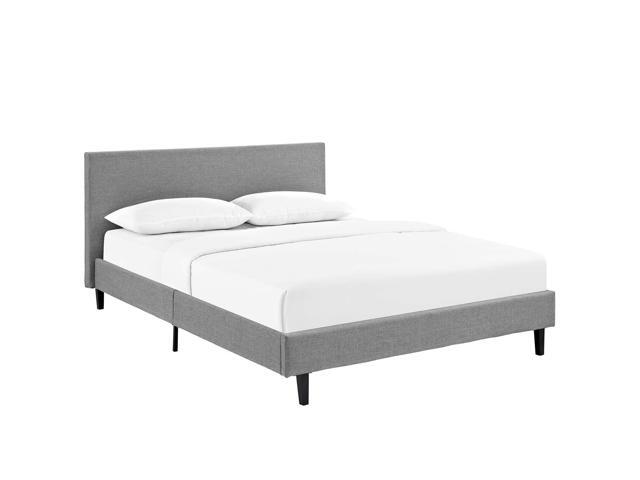 Click here for Anya Queen Bed - Light Gray prices