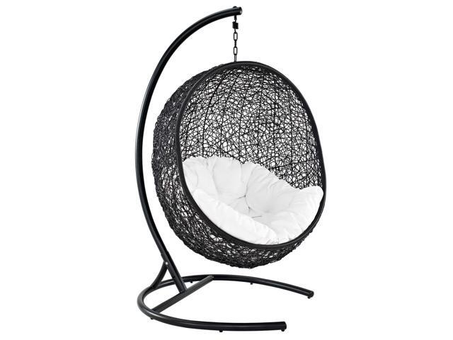 Click here for Encase Swing Outdoor Patio Lounge Chair - Espresso... prices