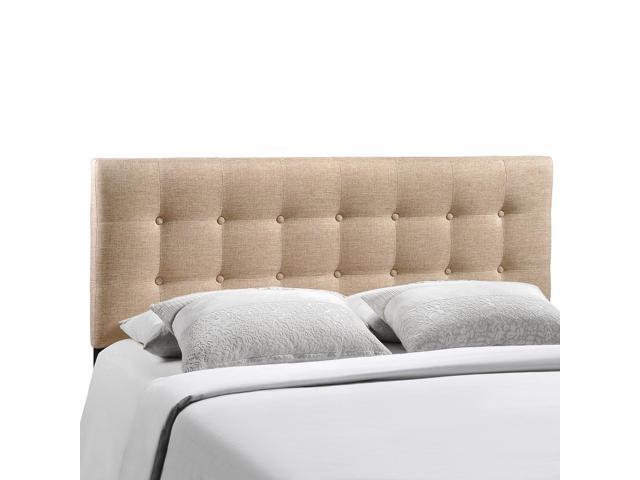Click here for Emily Full Upholstered Fabric Headboard - Beige prices