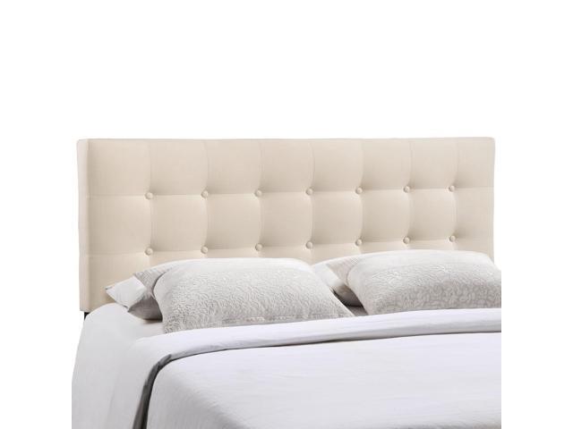 Click here for Emily King Upholstered Fabric Headboard - Ivory prices