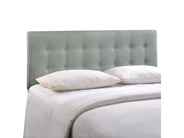 Click here for Emily Queen Upholstered Fabric Headboard - Gray prices