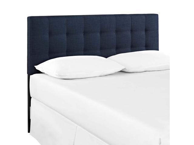 Click here for Lily Full Upholstered Fabric Headboard - Navy prices