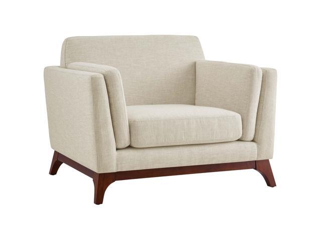 Click here for Chance Upholstered Fabric Armchair - Beige prices