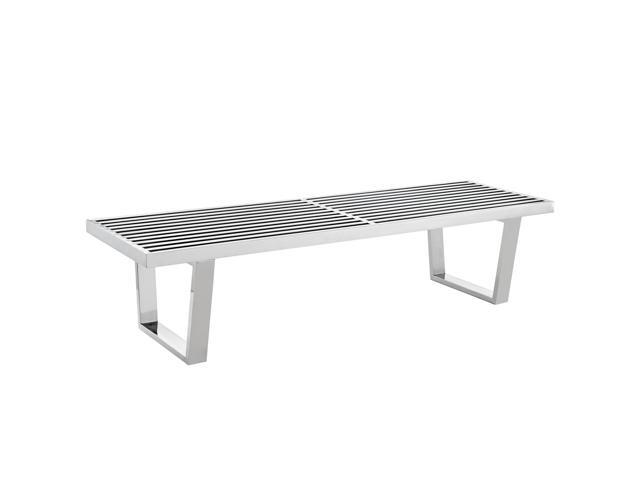 Click here for Sauna 5 Stainless Steel Bench - Silver prices