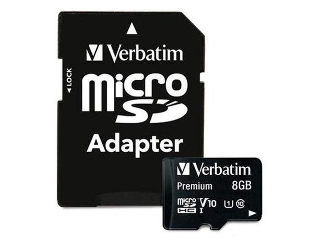 Click here for Verbatim 8GB Premium microSDHC UHS-I Class 10 Memo... prices