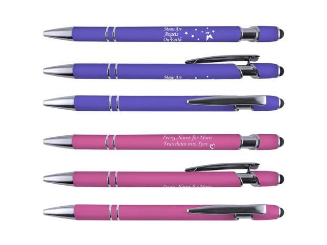 Click here for Mom Soft Touch Stylus Metal Pen 6 pack 6080 prices