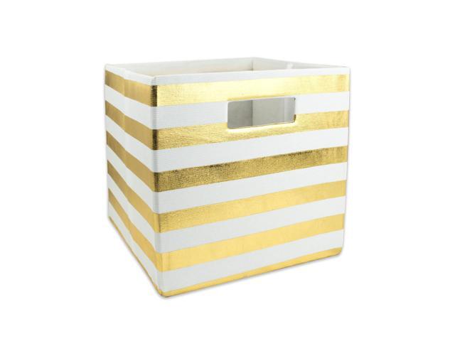 Click here for DII Polyester Cube Stripe Gold Square prices