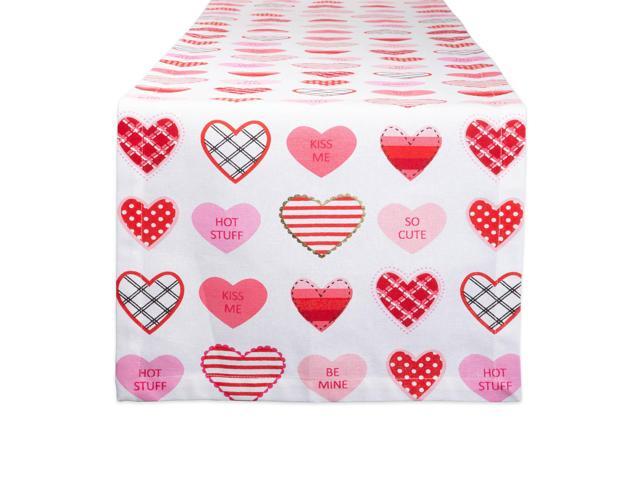 Click here for DII Sweet Hearts Print Table Runner prices