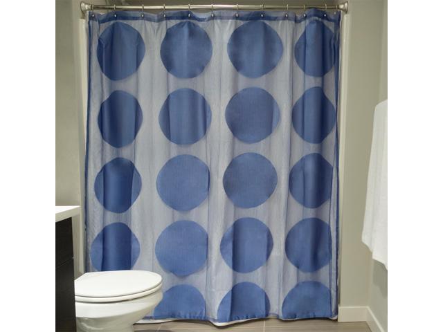 Click here for DII Blueberry Lace Circle Shower Curtain prices