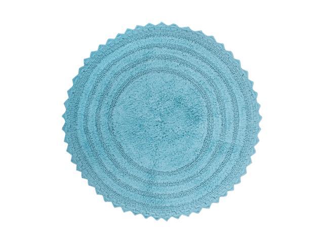 Click here for DII Cameo Blue Round Crochet Bath Mat prices
