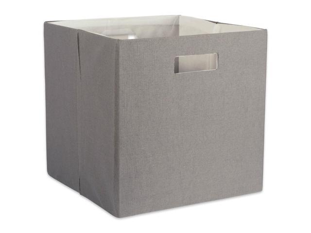 Click here for DII Polyester Cube Solid Gray Square prices