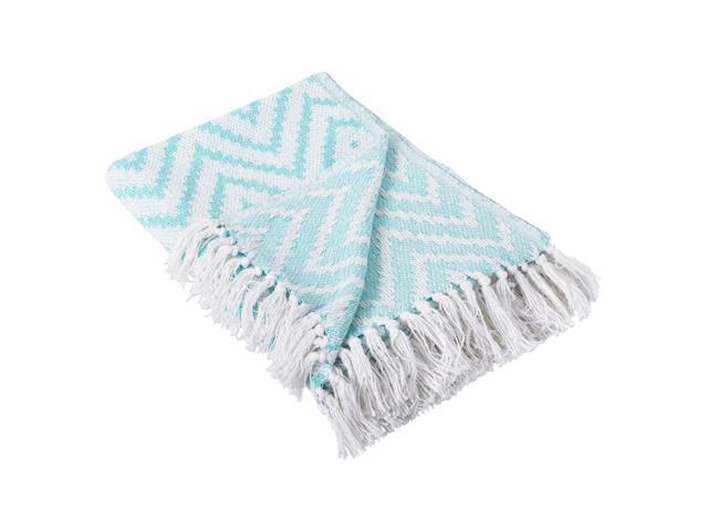 Click here for DII Aqua Large Chevron Throw prices