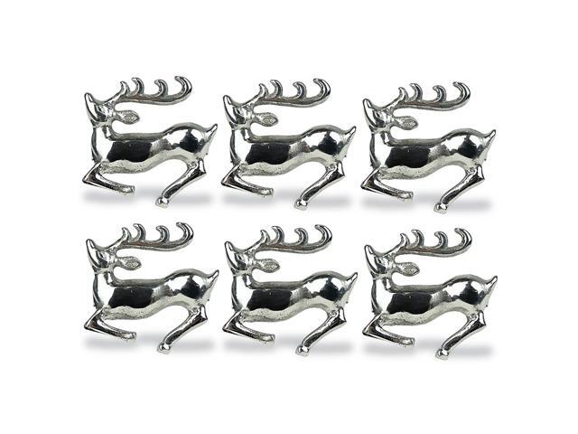 Click here for DII Silver Stag Napkin Ring (Set of 6) prices