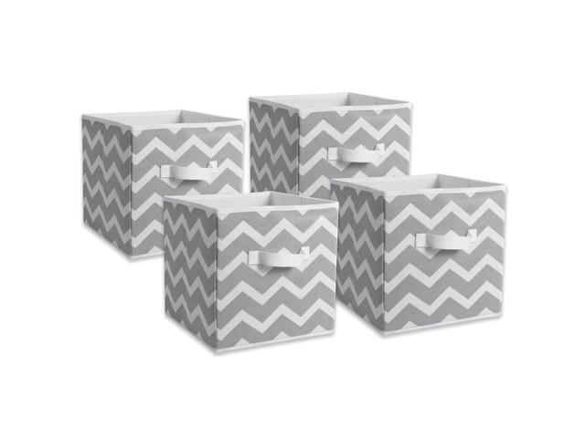 Click here for DII Nonwoven Polyester Cube Chevron Gray Square (S... prices