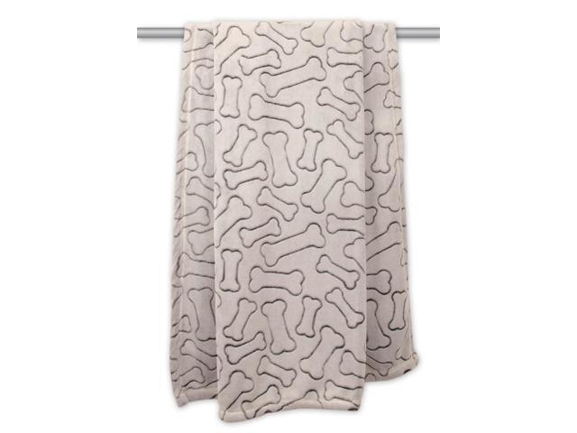Click here for DII Taupe Embossed Bone Print Pet Blanket prices
