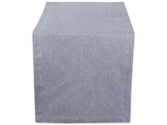 Click here for DII Blue Solid Chambray Table Runner prices