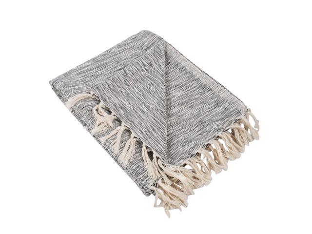 Click here for DII Black Variegated Throw prices