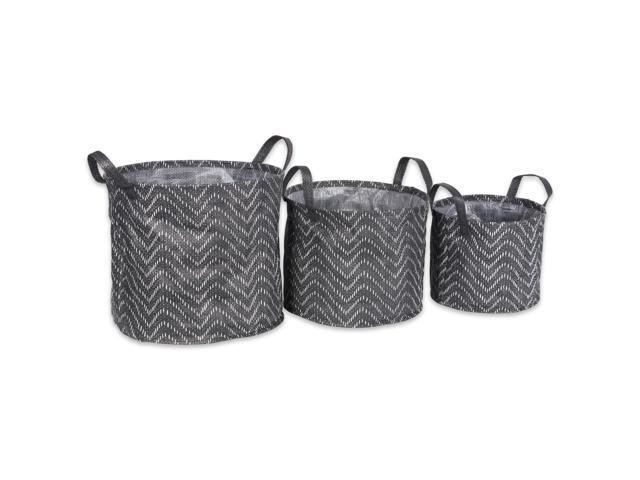 Click here for DII PE-Coated Woven Paper Laundry Bin Tribal Chevr... prices