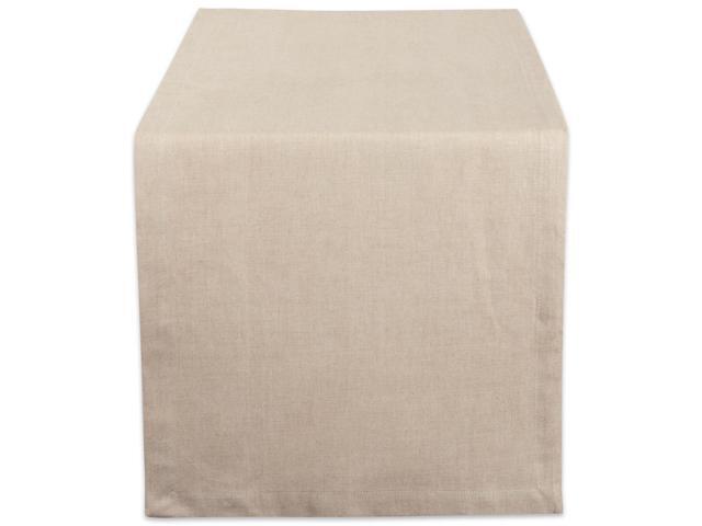 Click here for DII Natural Solid Chambray Table Runner prices
