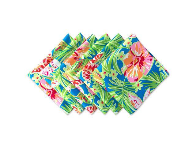 Click here for DII Summer Floral Print Outdoor Napkin (Set of 6) prices