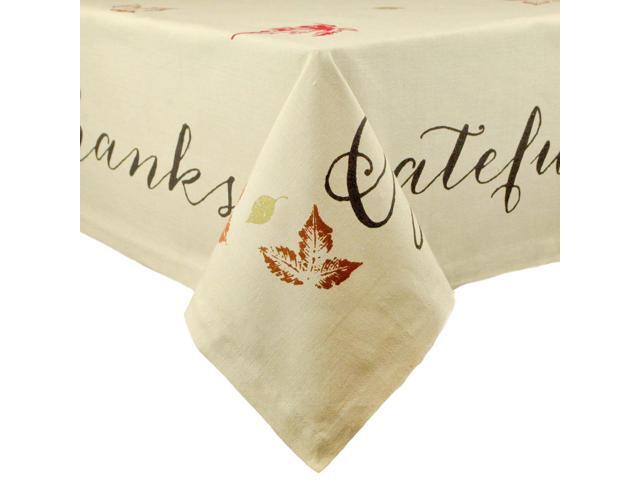 Click here for DII Rustic Leaves Print Tablecloth prices