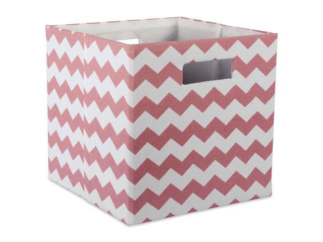 Click here for DII Polyester Cube Chevron Rose Square prices