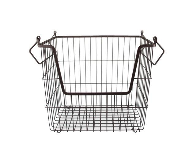 Click here for DII Metal Basket Bronze Rectangle Large prices