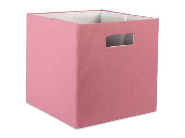 Click here for DII Polyester Cube Solid Rose Square prices