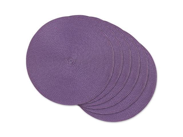 Click here for DII Eggplant Round Polypropylene Woven Placemat (S... prices