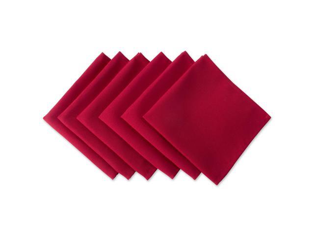 Click here for DII Red Polyester Napkin (Set of 6) prices