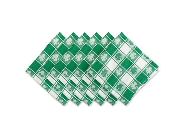 Click here for DII Shamrock Woven Check Napkin (Set of 6) prices