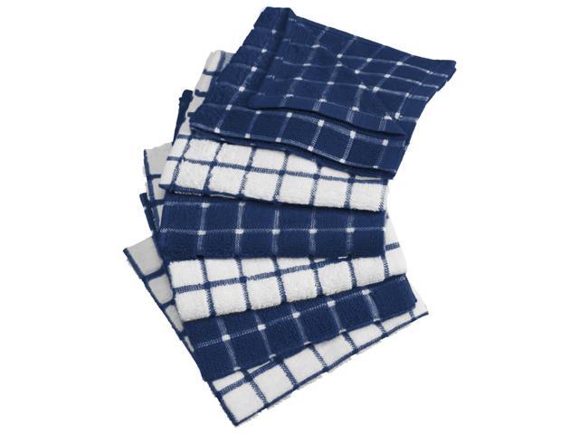 Click here for DII Nautical Blue Combo Windowpane Dishcloth (Set... prices