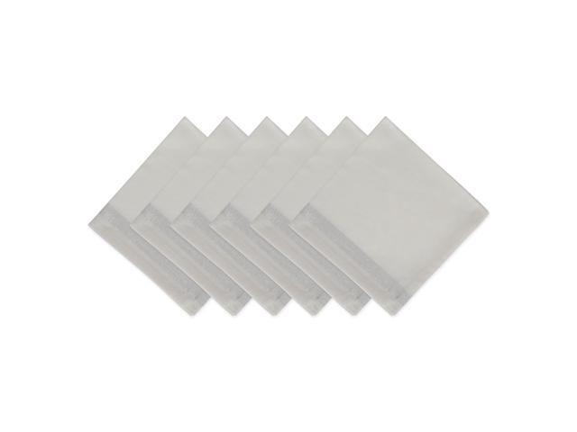 Click here for DII Silver Sparkle Stripe Napkin (Set of 6) prices