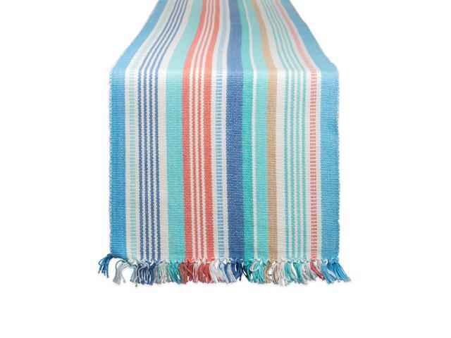 Click here for DII Seashore Stripe Fringed Table Runner prices