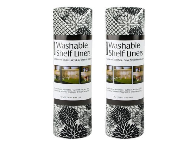 Click here for DII Black Dahlia Shelf Liner (Set of 2) prices