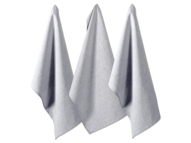 Click here for DII Gray Solid Chambray Dishtowel (Set of 3) prices