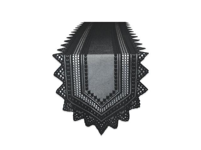 Click here for DII Black Nordic Lace Table Runner prices