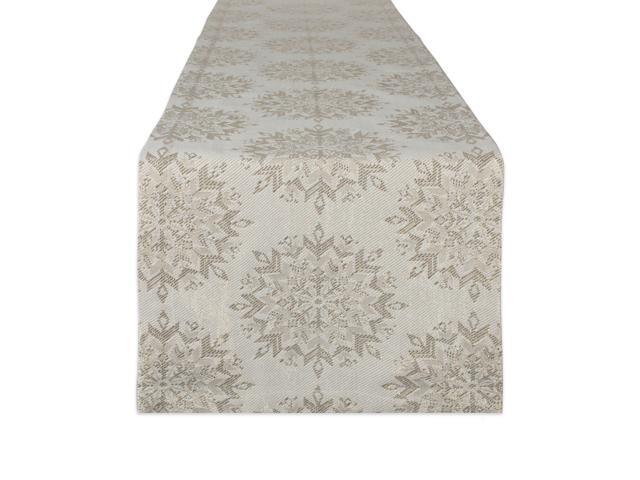 Click here for DII Winter Sparkle Jacquard Table Runner prices