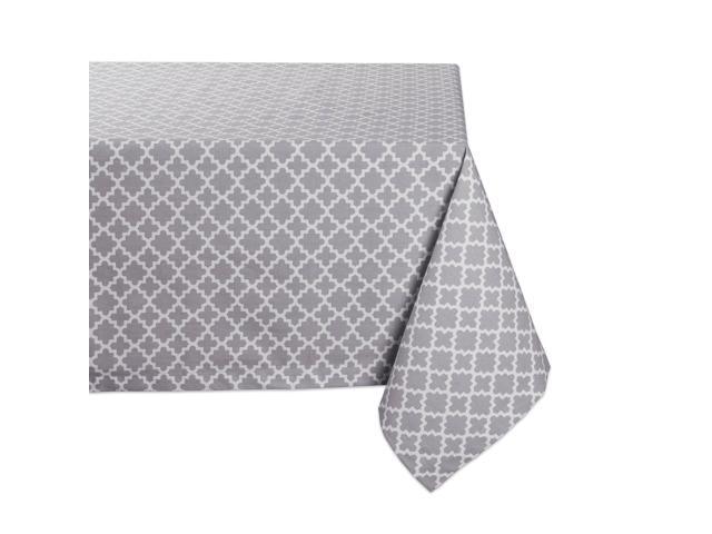 Click here for DII Gray Lattice Tablecloth prices