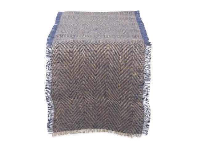 Click here for DII French Blue Chevron Burlap Table Runner prices