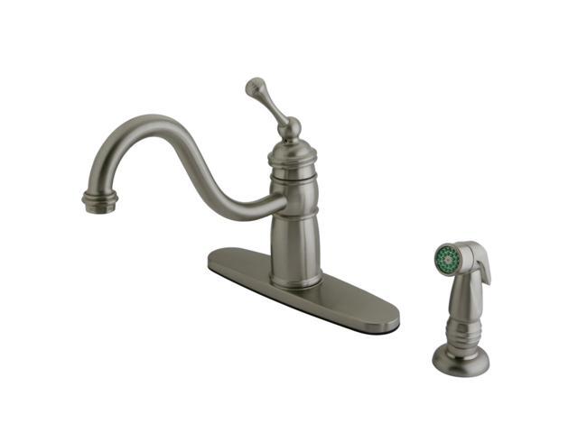 Click here for Kingston Brass KB1578BLSP Mono Deck Mount Kitchen... prices