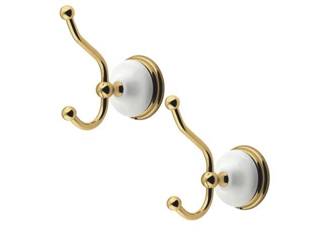 Click here for Kingston Brass BAK1117PB Victorian 2-Piece Robe Ho... prices