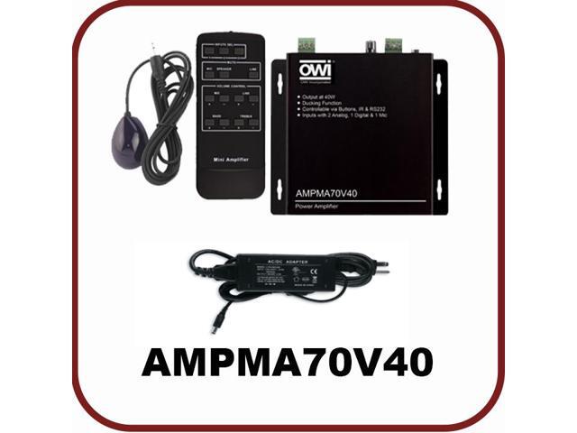 Click here for Digital  70 Volt  Mini Amplifier/Mic Mixer/ with R... prices