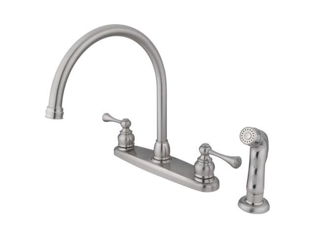 Click here for Kingston Brass KB728BLSP 8-Inch Centerset Kitchen... prices