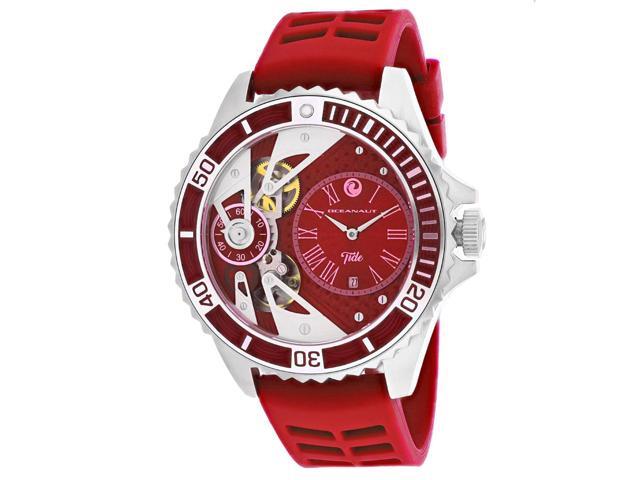 Click here for Oceanaut Men s OC0993 Quartz Red Watch prices