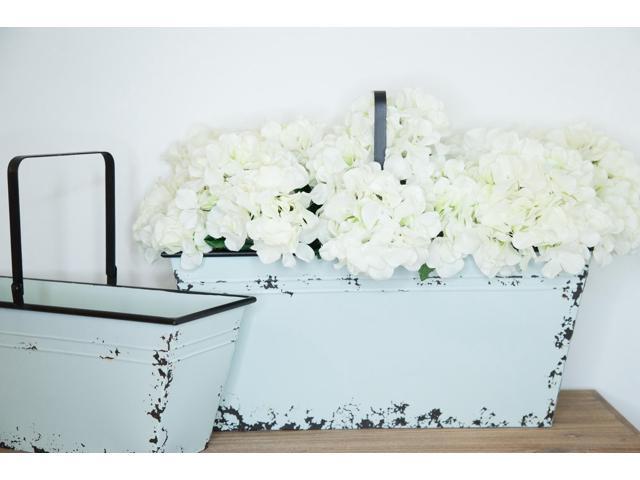 Click here for S/2 Metal Gathering Bins - Robins Egg Blue prices