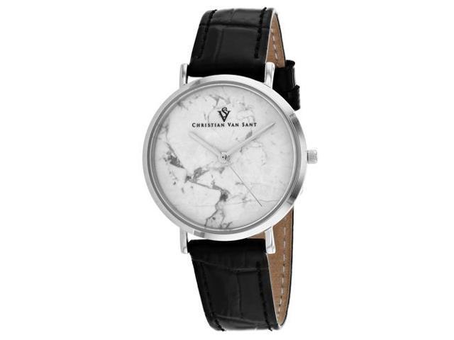 Click here for Christian Van Sant Womens Lotus White Dial Watch -... prices